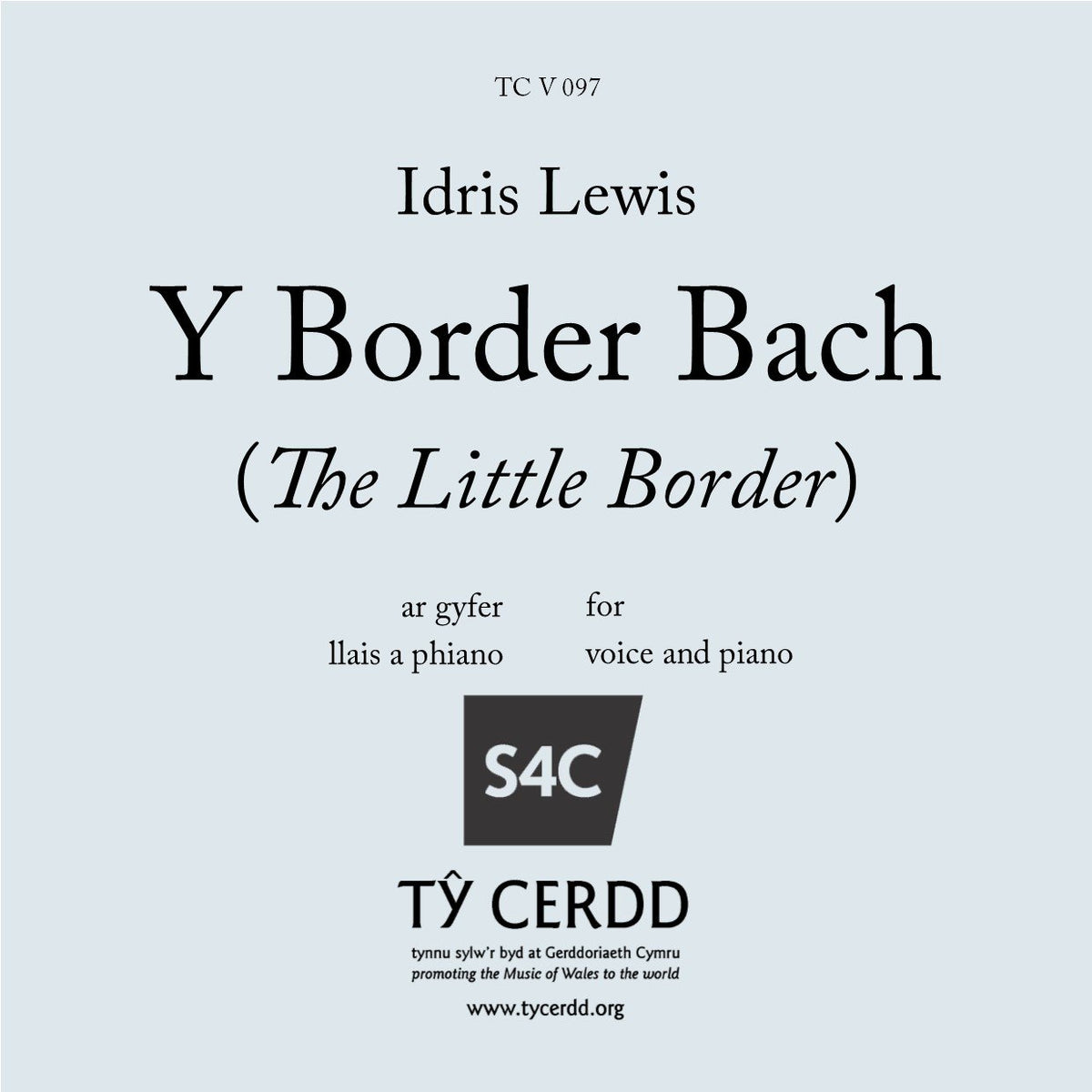 Idris Lewis - Y Border Bach – Tŷ Cerdd